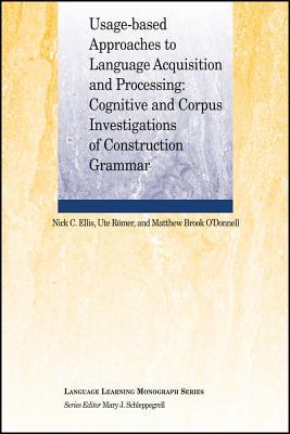 Usage-Based Approaches to Language Acquisition and Processing ...