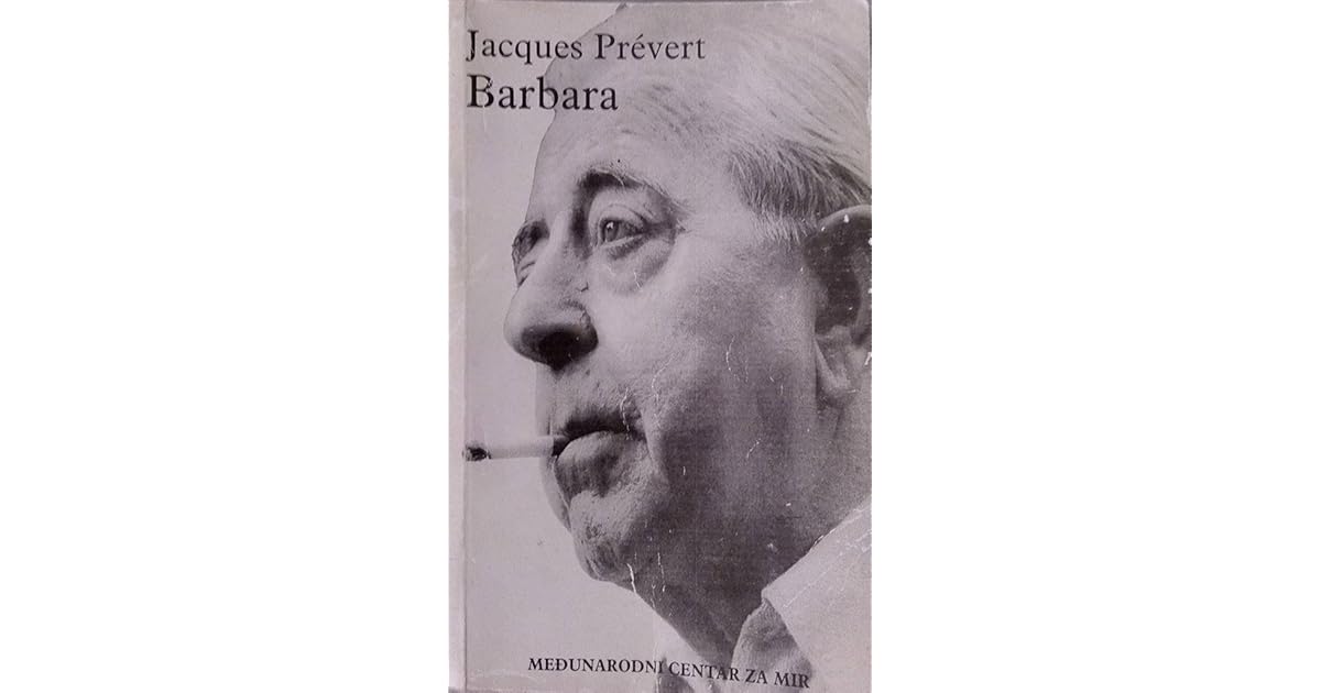 Barbara: izabrane pjesme by Jacques Prévert