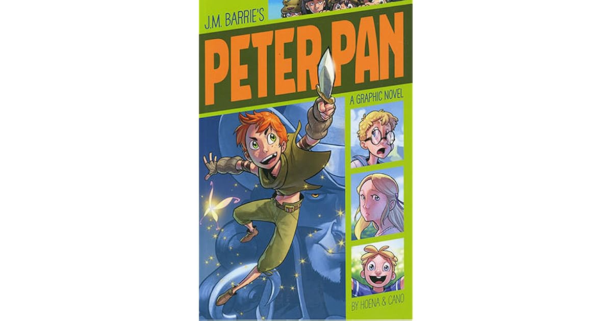 J.M. Barrie's Peter Pan: A Graphic Novel by Blake Hoena, Fernando Cano