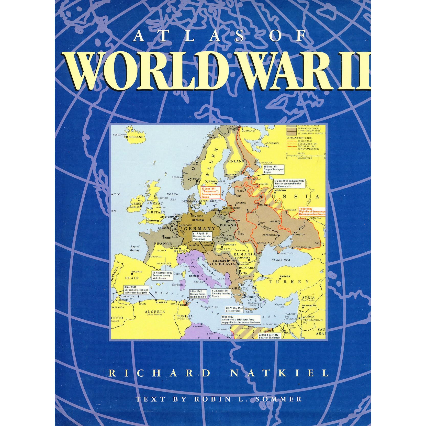 Atlas of World War II by Richard Natkiel — Reviews, Discussion ...