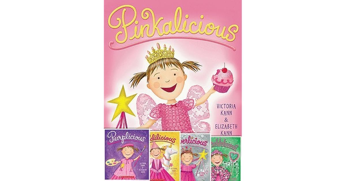 By Victoria Kahn Pinkalicious 5 Book Set-Purplicious, Pinkalicious ...