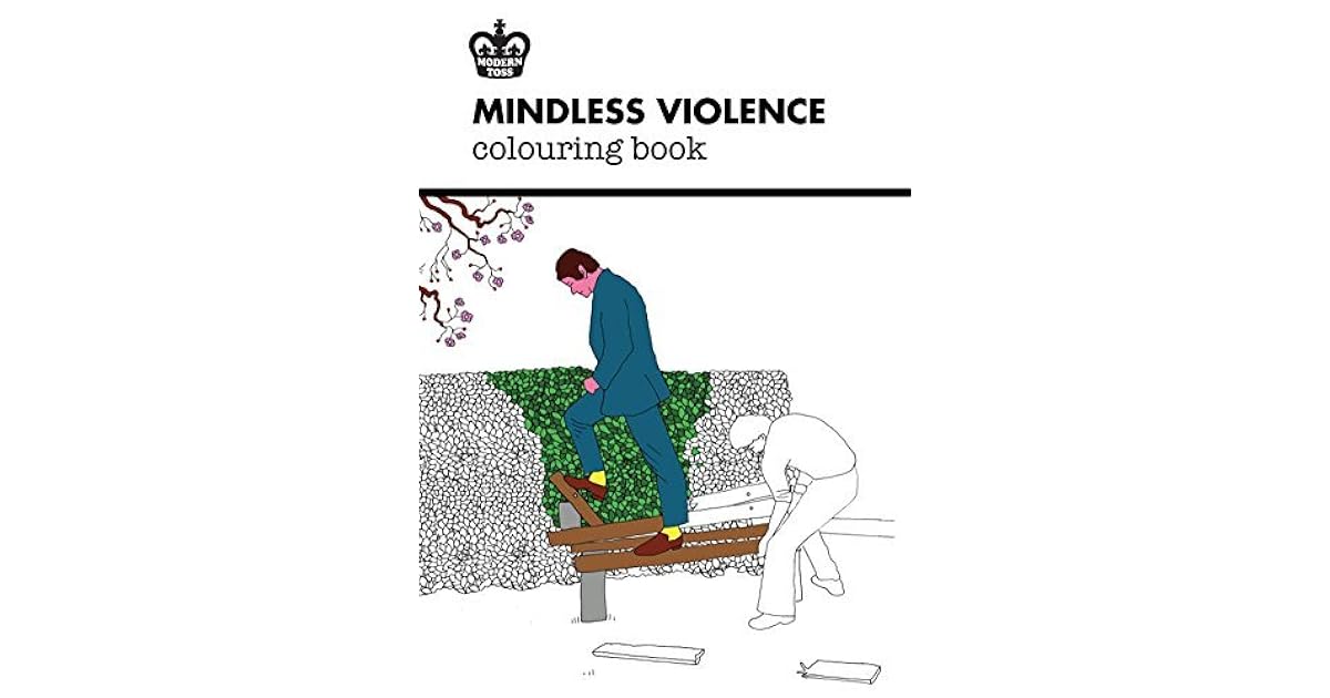 Mindless Violence Colouring Book by Jon Link