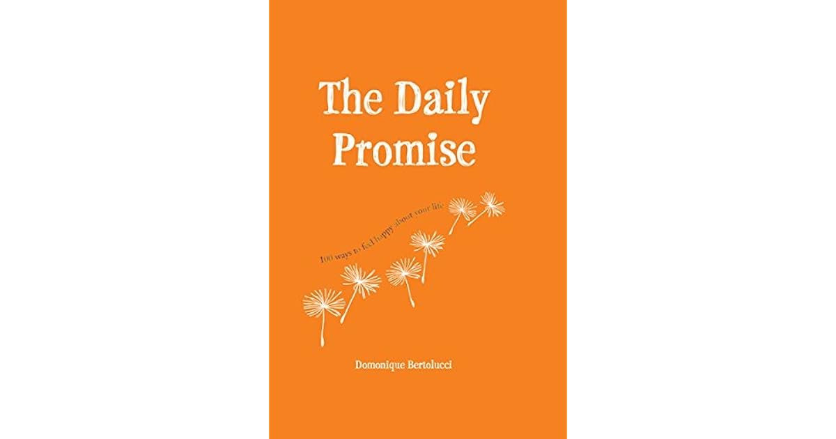 The Daily Promise by Domonique Bertolucci
