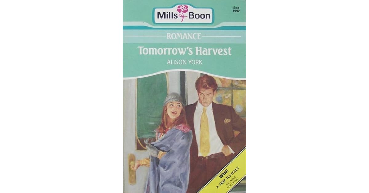 Tomorrow's Harvest by Alison York