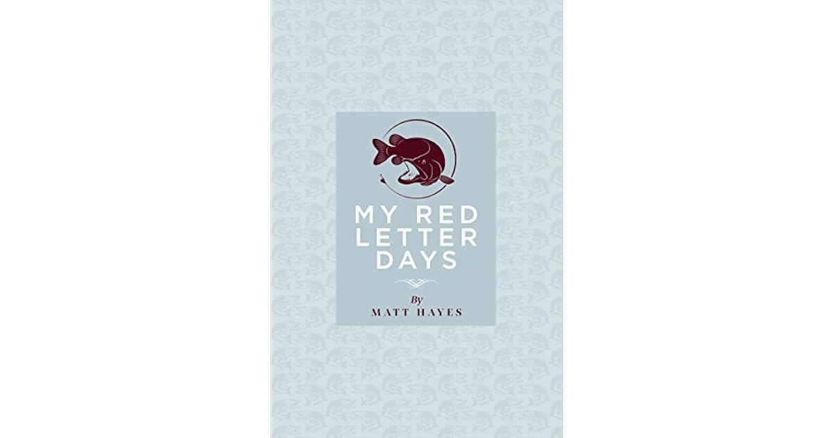 My Red Letter Days book by Matt Hayes