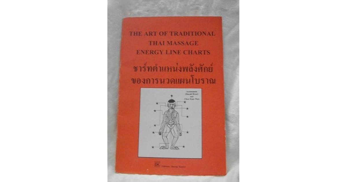 The art of traditional Thai massage: Energy line charts by Asokananda