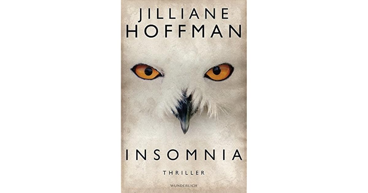 Insomnia by Jilliane Hoffman