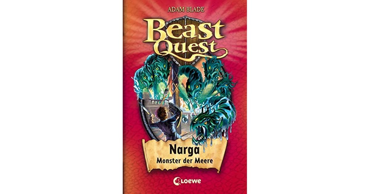 Narga, Monster der Meere (Beast Quest #15) by Adam Blade