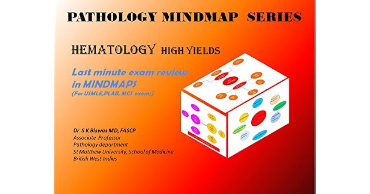 Pathology MIND MAP Series : Hematology High yield .: Last minute exam ...