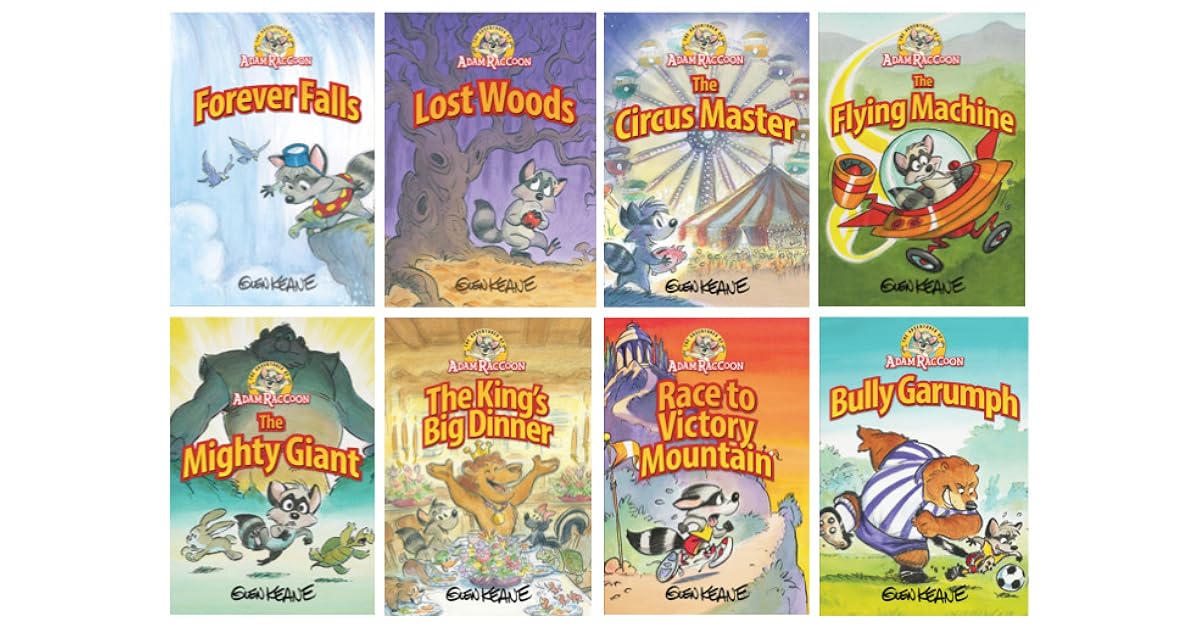 The Adventures of Adam Raccoon: 8 Volume Set by Glen Keane