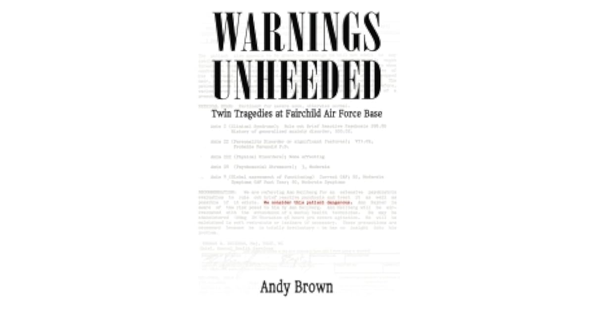 Warnings Unheeded by Andy Brown