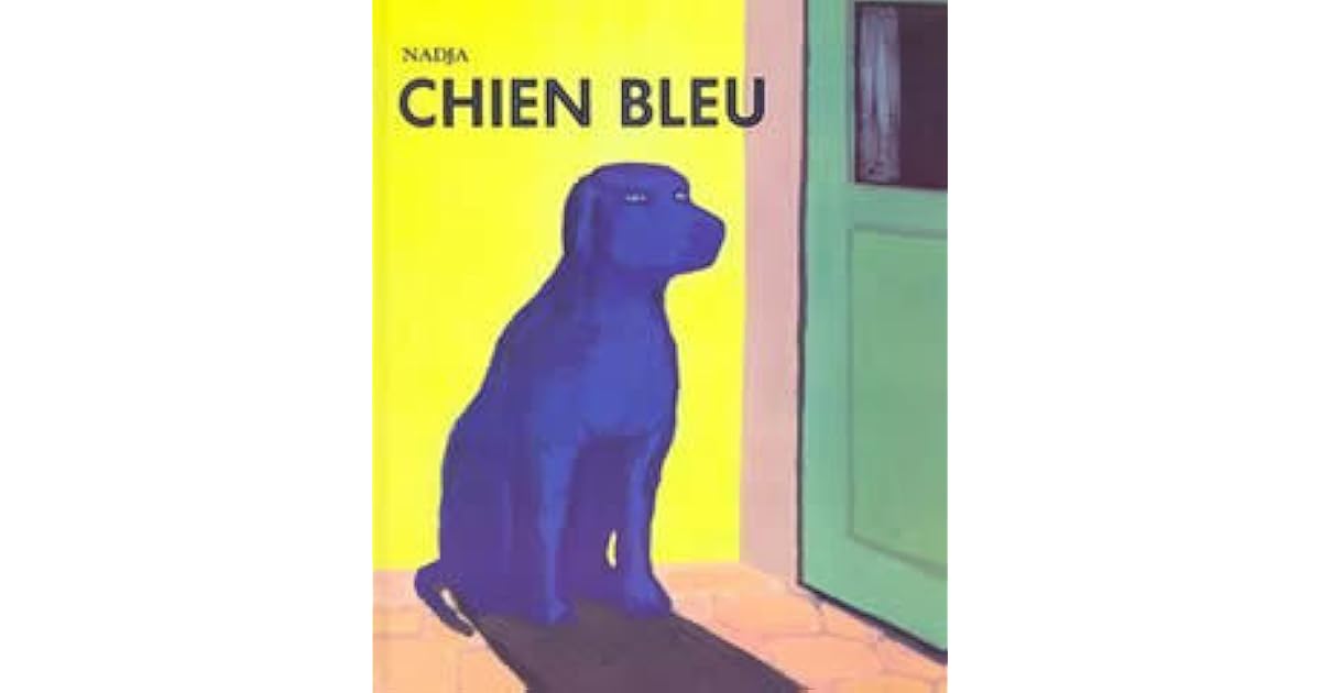 Chien bleu by Nadja