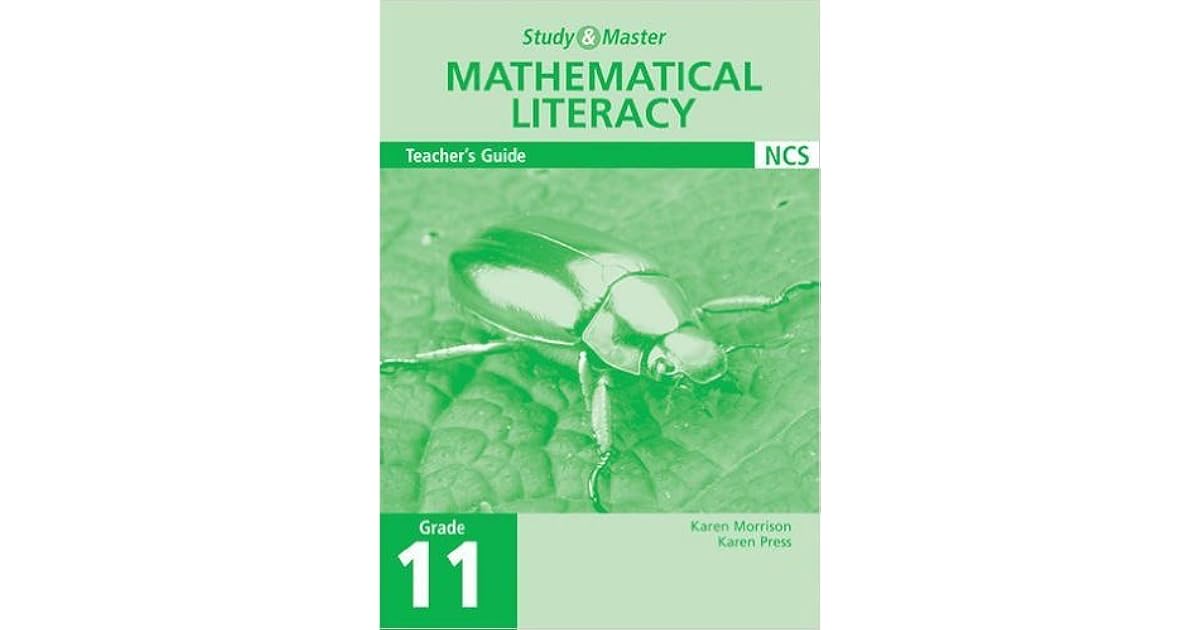 Study and Master Mathematical Literacy Grade 11 Teacher's Guide by ...