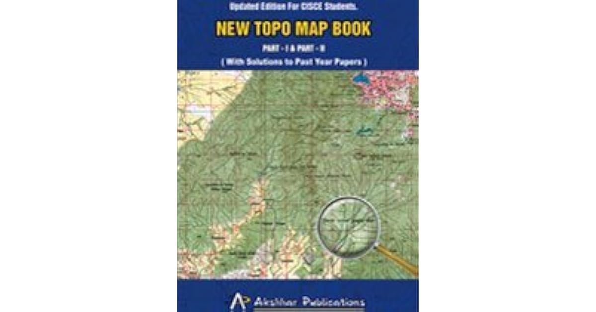 New topo Map Book by V.G. Amrite