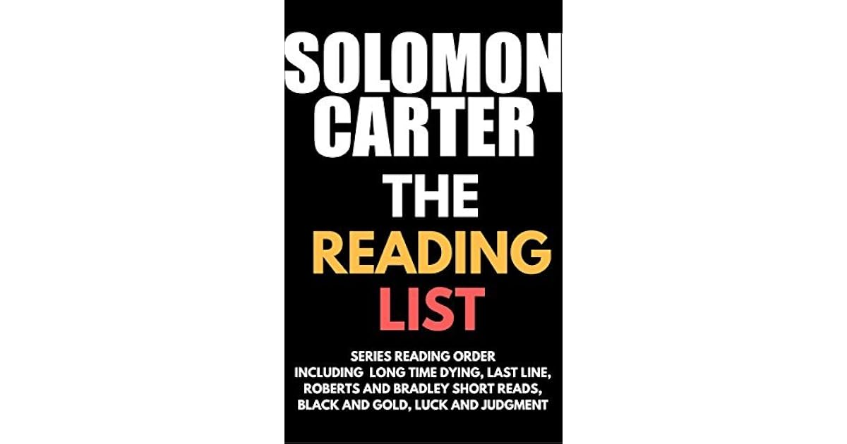 Solomon Carter: The Reading List by Solomon Carter