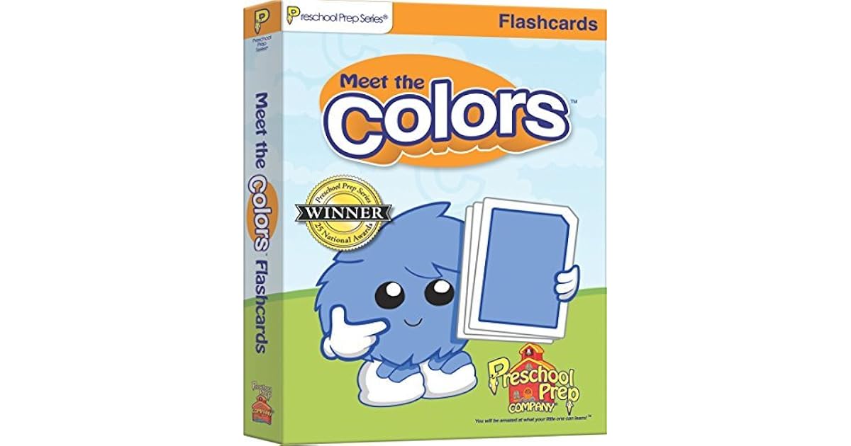 Meet the Colors - Flashcards by Kathy Oxley