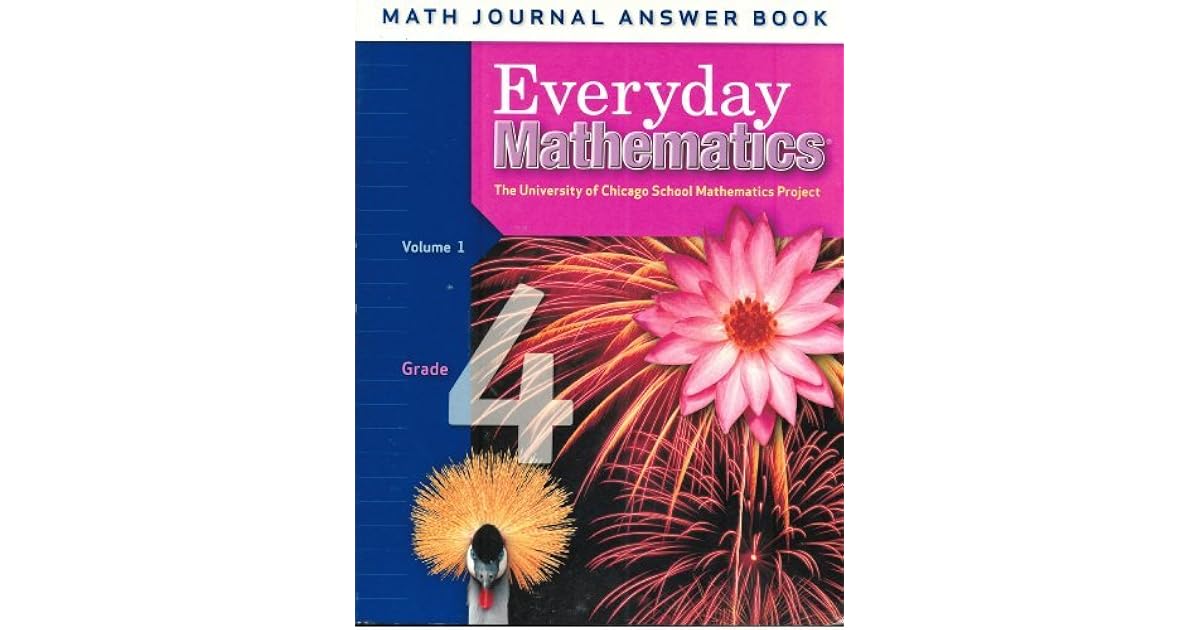 Everyday Mathematics Grade 4 Math Journal Answer Book Vol 1 By Max Bell everyday-mathematics-grade-4-math-journal-answer-book-vol-1-by-max-bell