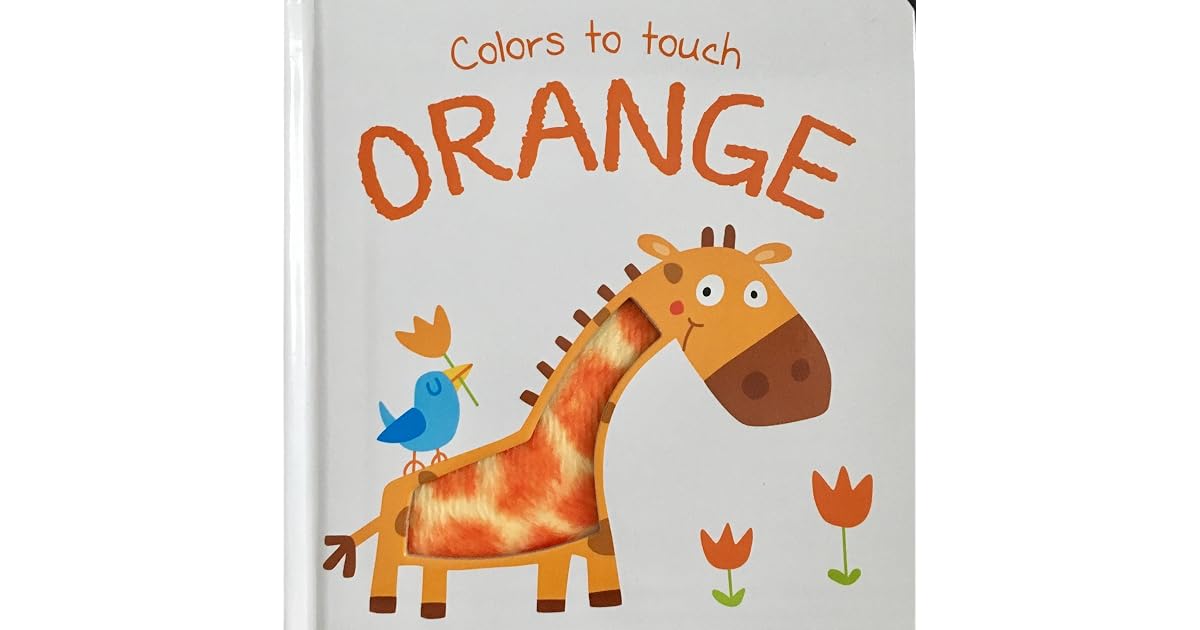 Colors to Touch - Orange by Yoyo Books