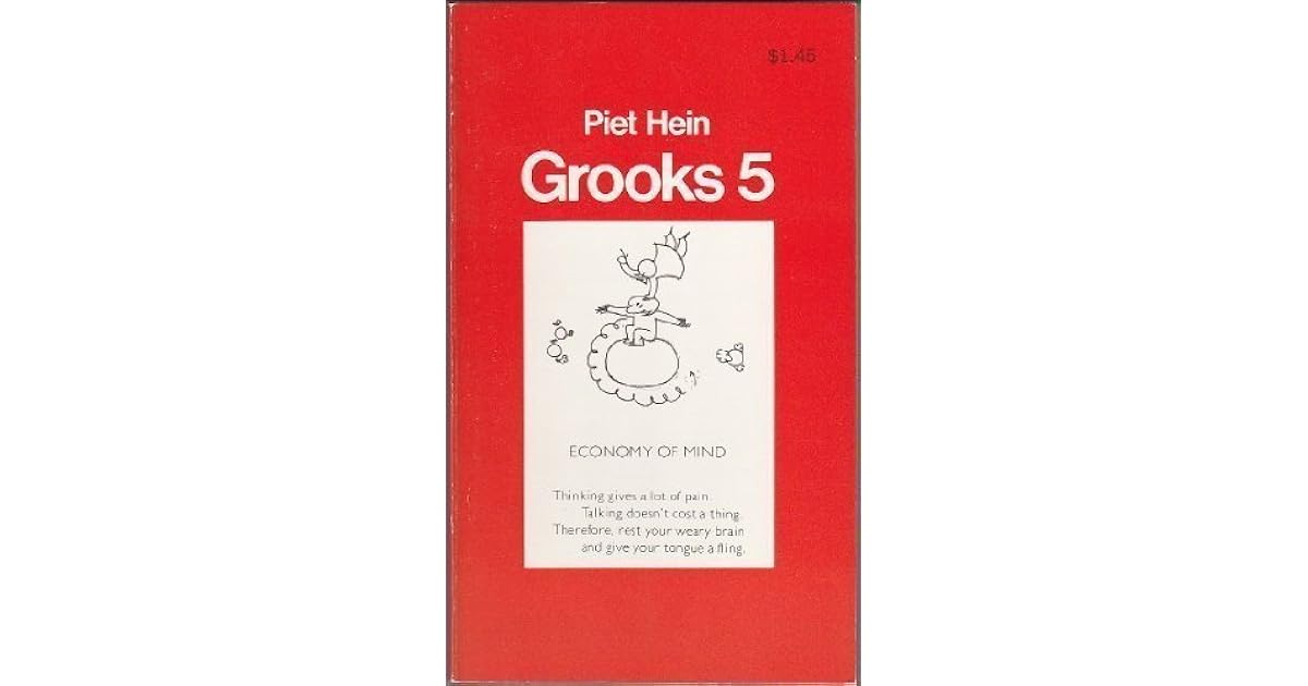 Grooks 5 (Grooks, #5) by Piet Hein
