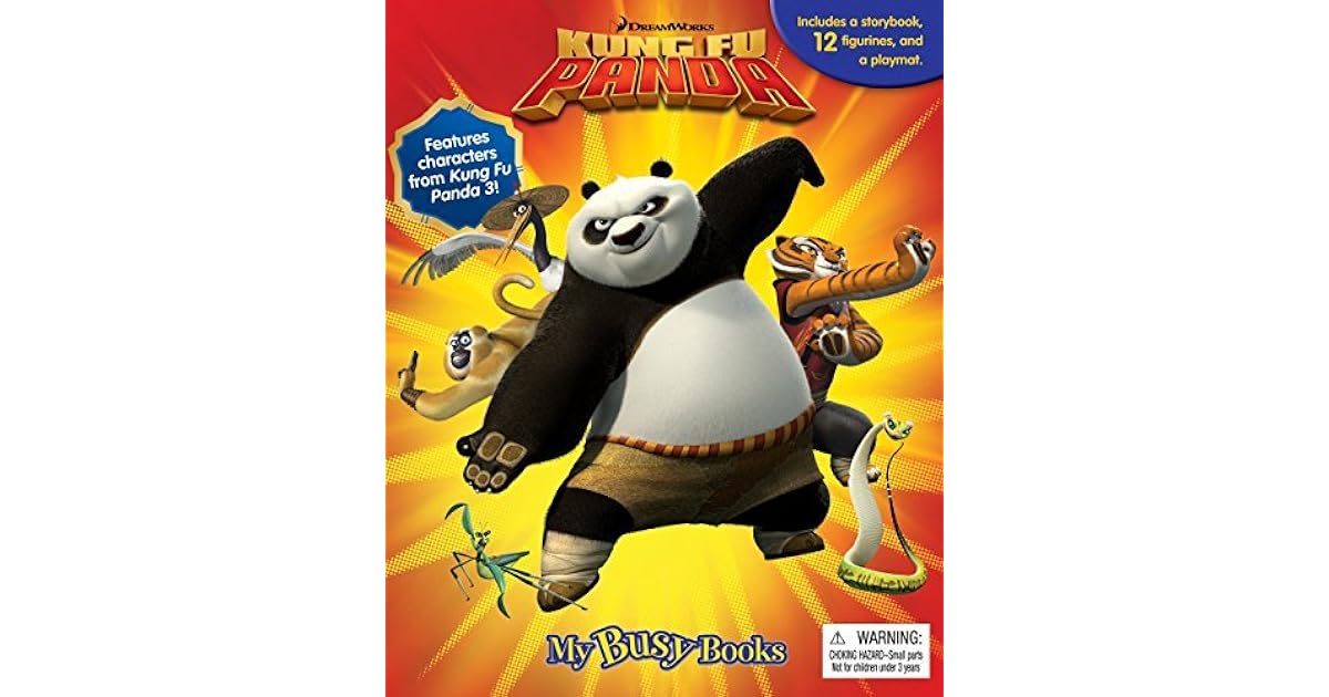 DreamWorks Kung-Fu Panda My Busy Book by Phidal Publishing