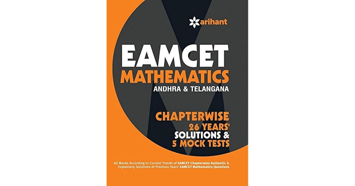 EAMCET Mathematics (Andhra Pradesh & Telangana) Chapterwise 26 Years ...
