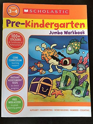 Scholastic Pre-Kindergarten Jumbo Workbook by Scholastic Inc.