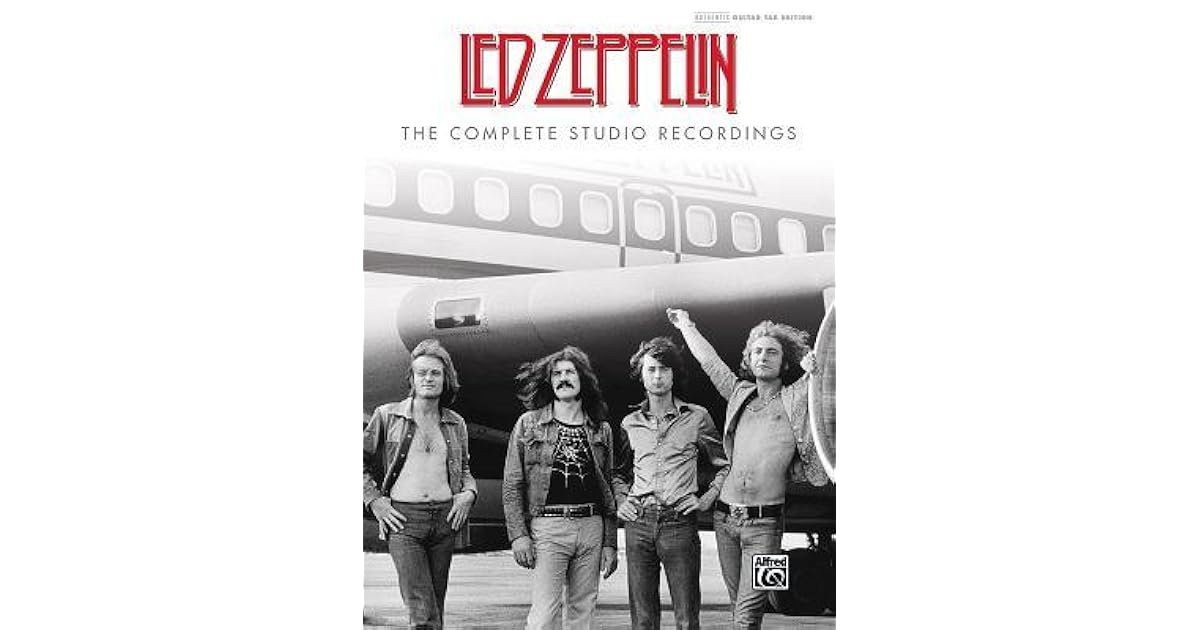 Led Zeppelin -- The Complete Studio Recordings: Authentic Guitar Tab ...
