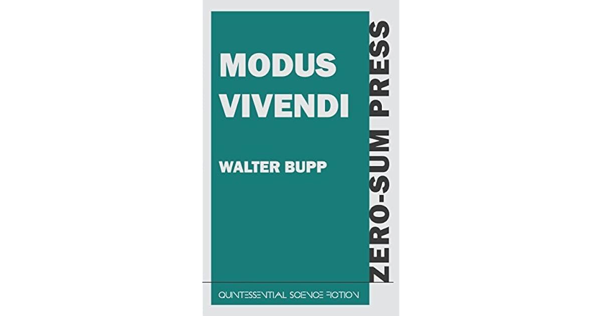 Modus Vivendi by Walter Bupp