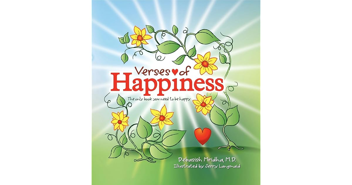 Book giveaway for Verses of Happiness by Debasish Mridha Mar 06-Apr 03 ...