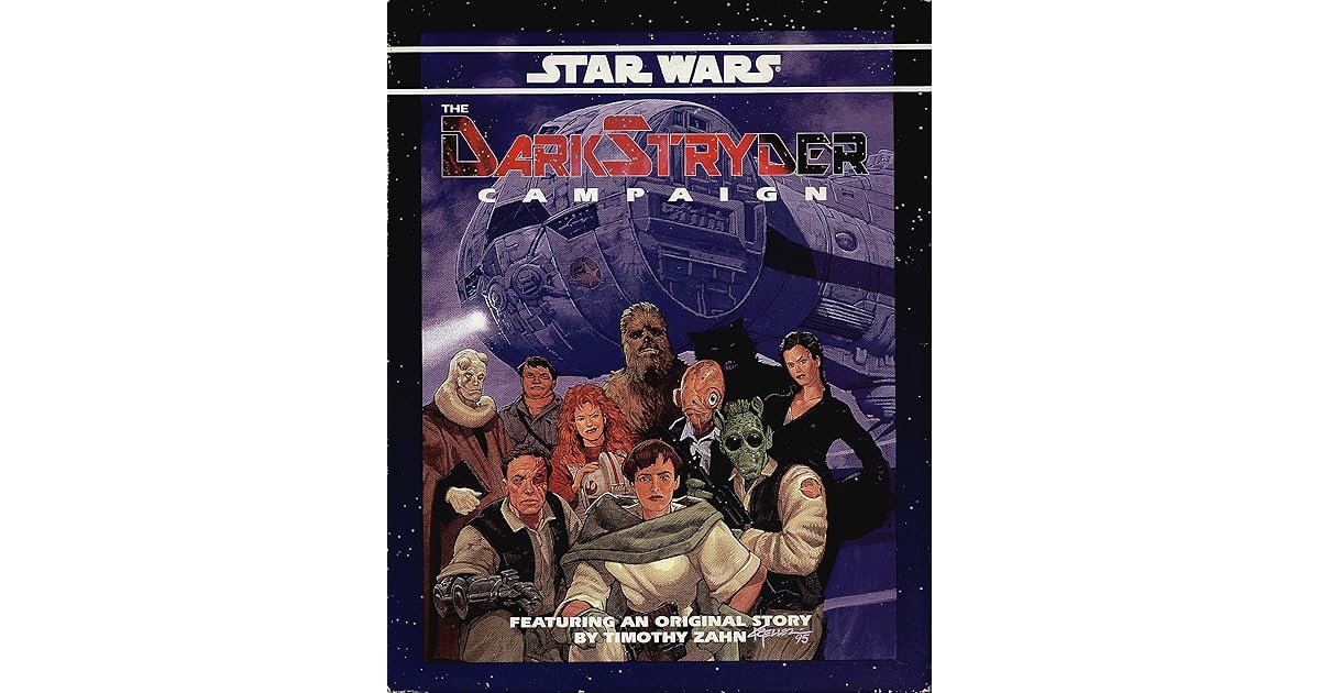 The DarkStryder Campaign (Star Wars D6 RPG) [BOX SET] by Peter Schweighofer