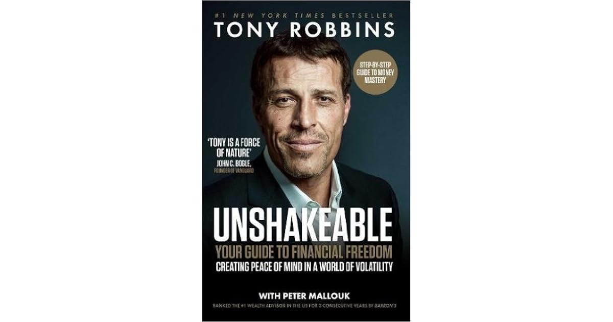 Unshakeable: Creating Peace of Mind In a World of Volatility by Anthony ...