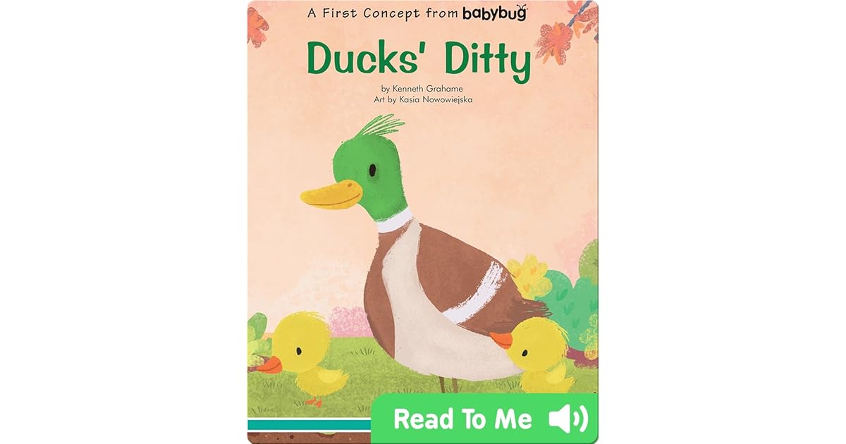 Ducks' Ditty by Kenneth Grahame