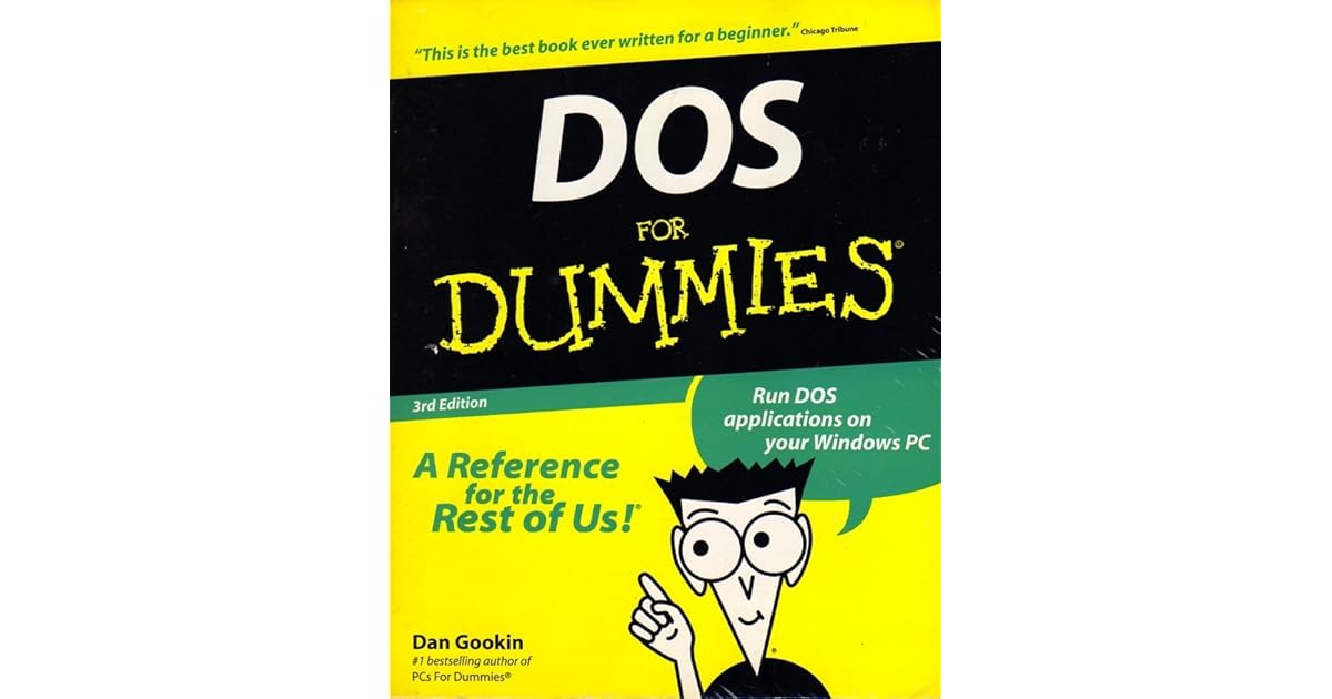DOS for Dummies by Dan Gookin