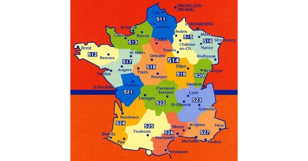 Michelin Map 527 Provence - Alpes - Cote d'Azur (France) (Haute ...