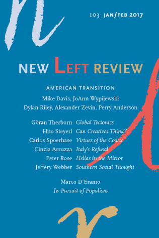 New Left Review 103 by New Left Review