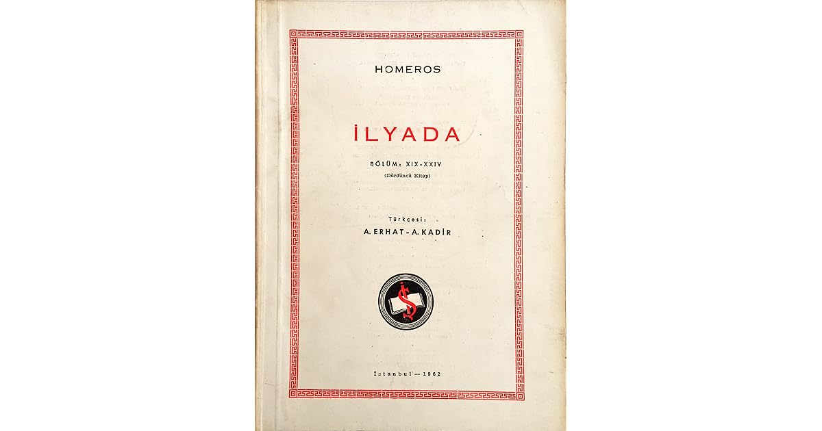 İlyada by Homer