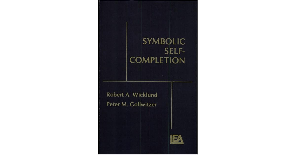 Symbolic Self Completion by Robert A. Wicklund