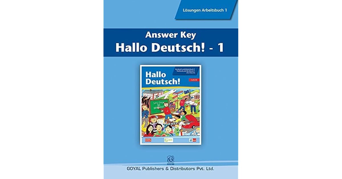 HALLO DEUTSCH 1 by Puneet Kaur