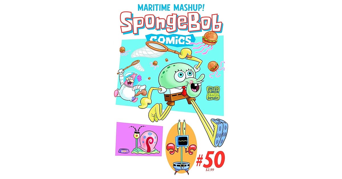 Spongebob Comics #50 by Derek Drymon