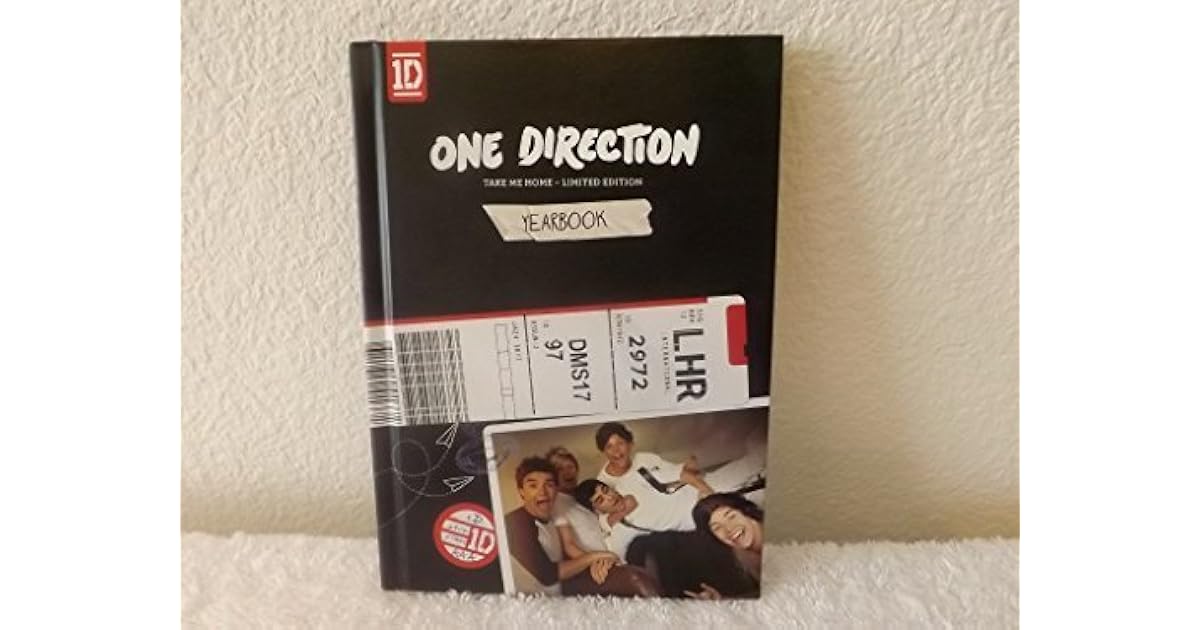 One Direction Take Me Home Limited Edition Yearbook by Zayn Malik