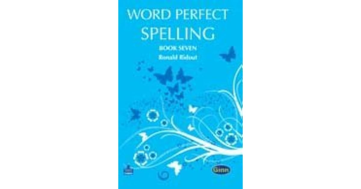 Word Perfect Spelling Book 7 by Ridout