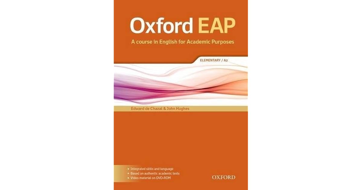 Oxford EAP Elementary A2 Student's Book by Edward de Chazal