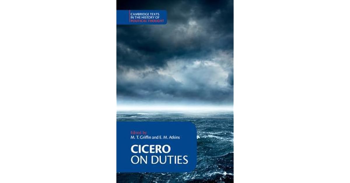 On Duties by Marcus Tullius Cicero