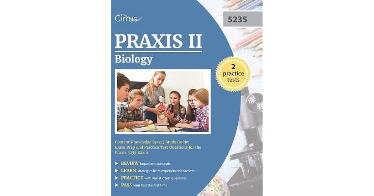 Praxis II Biology Content Knowledge (5235) Study Guide: Exam Prep and ...