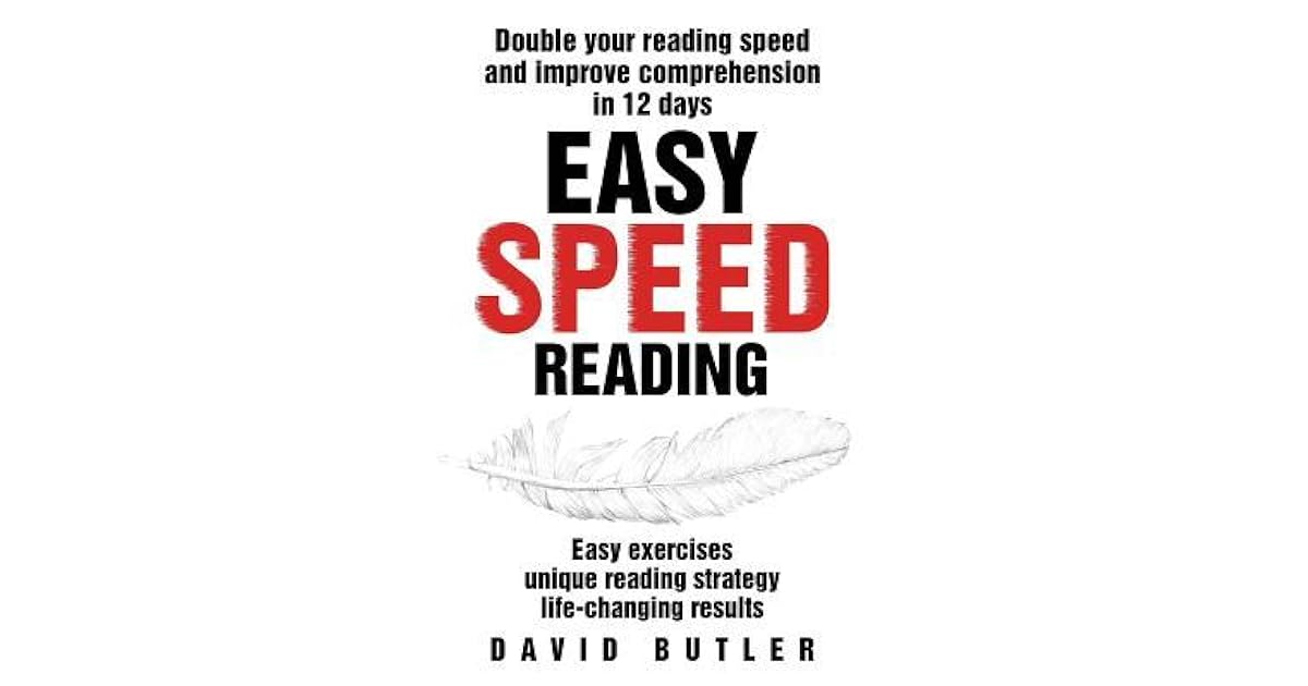 Easy Speed Reading: Double Your Reading Speed and Improve Comprehension ...