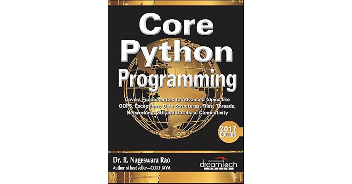 Core Python Programming By R Nageswara Rao