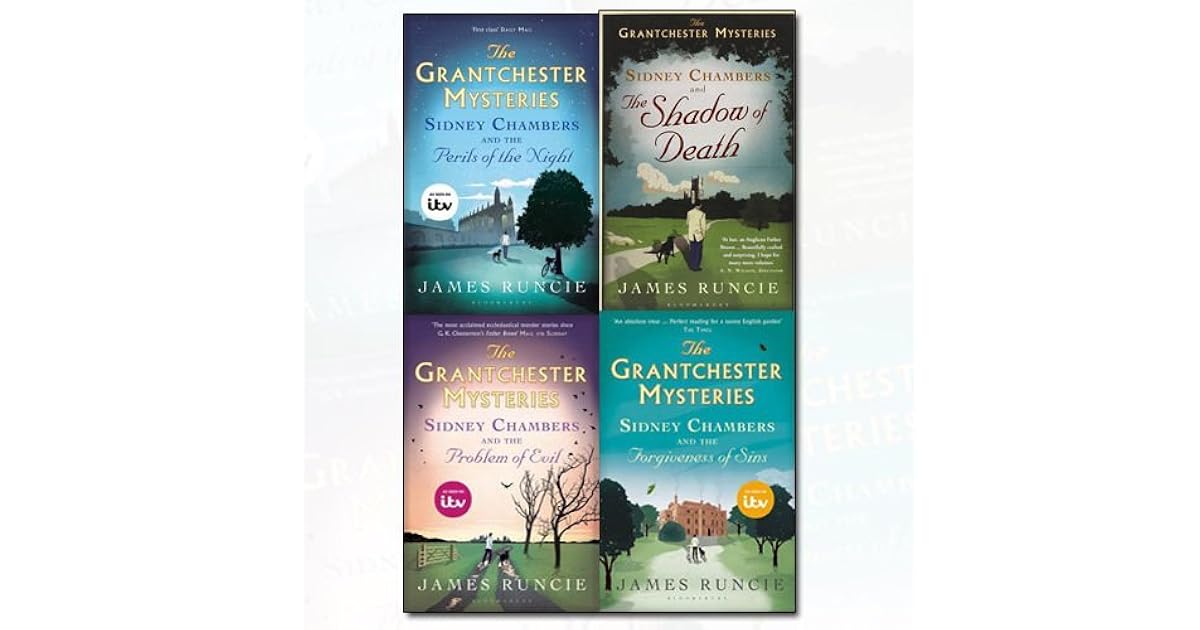 Grantchester Mysteries Collection James Runcie 4 Books Bundle by James ...
