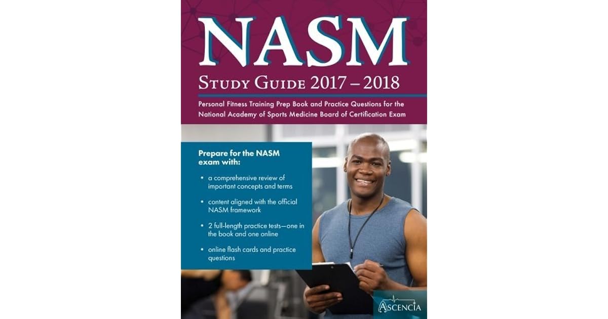 Book giveaway for NASM Study Guide 2017-2018: Personal Fitness Training ...