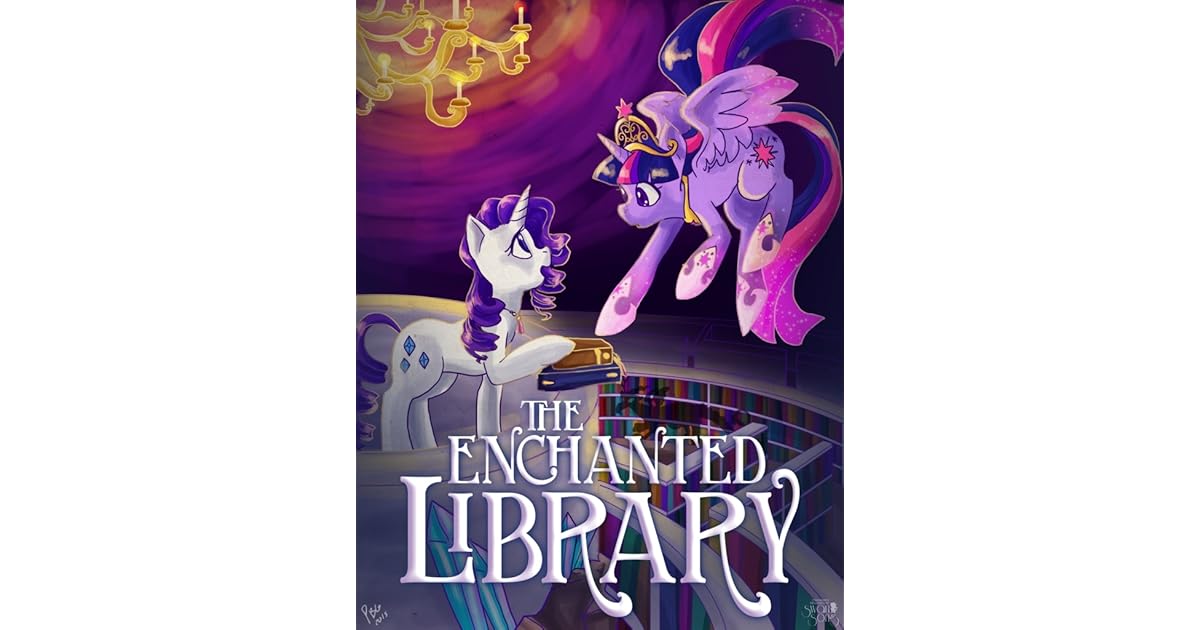 The Enchanted Library by Monochromatic