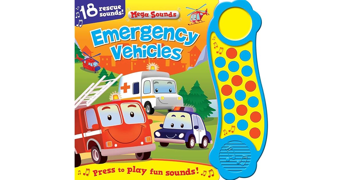 Emergency Vehicles (Sound Book): 18 Rescue Sounds by Igloo Books